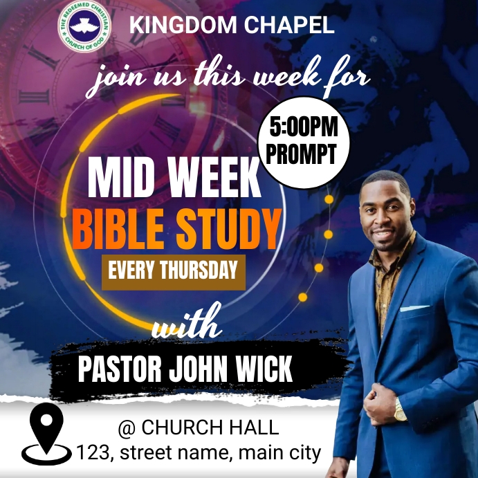 Mid week service Template | PosterMyWall