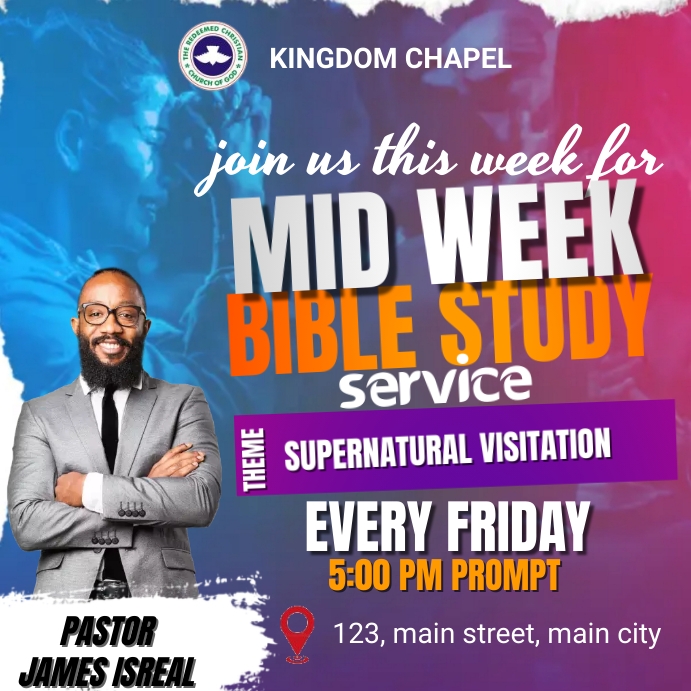 Mid week service Template | PosterMyWall