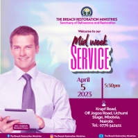 Mid week service Template | PosterMyWall