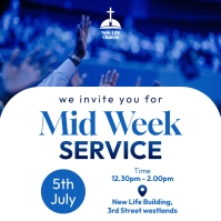 54+ Free Templates for 'Church midweek service activities' | PosterMyWall