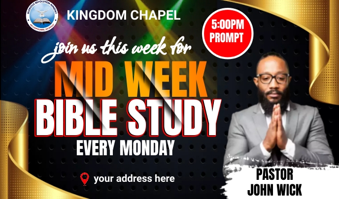 Mid week service Template | PosterMyWall