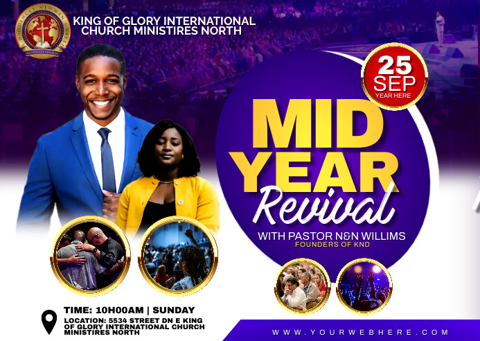 mid year service Template | PosterMyWall