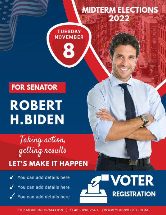 Midterm elections Template | PosterMyWall