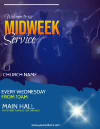 Midweek service Template | PosterMyWall
