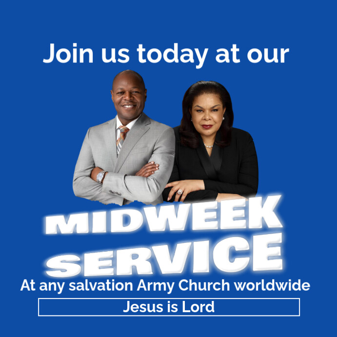 Midweek service Flyer Template | PosterMyWall