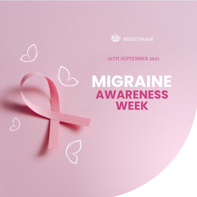 Plantilla de Migraine Awareness Week Instagram Post | PosterMyWall