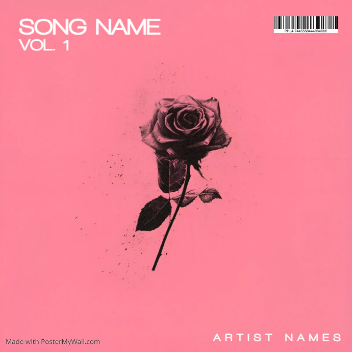 Mike Rose - Single Mixtape Song Album Cover A Template | PosterMyWall