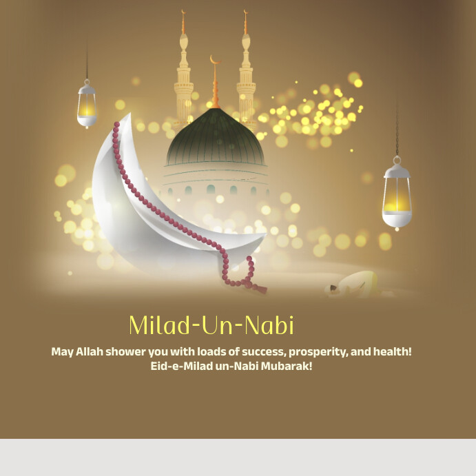 milad un nabi Templat | PosterMyWall