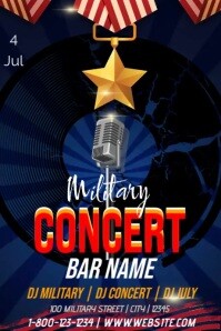 Military Concert Template | PosterMyWall