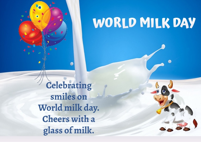 MILK DAY Template | PosterMyWall