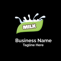 Milk logo Template | PosterMyWall