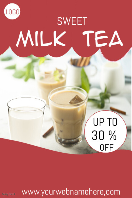 Modèle Milk Tea Menu | PosterMyWall