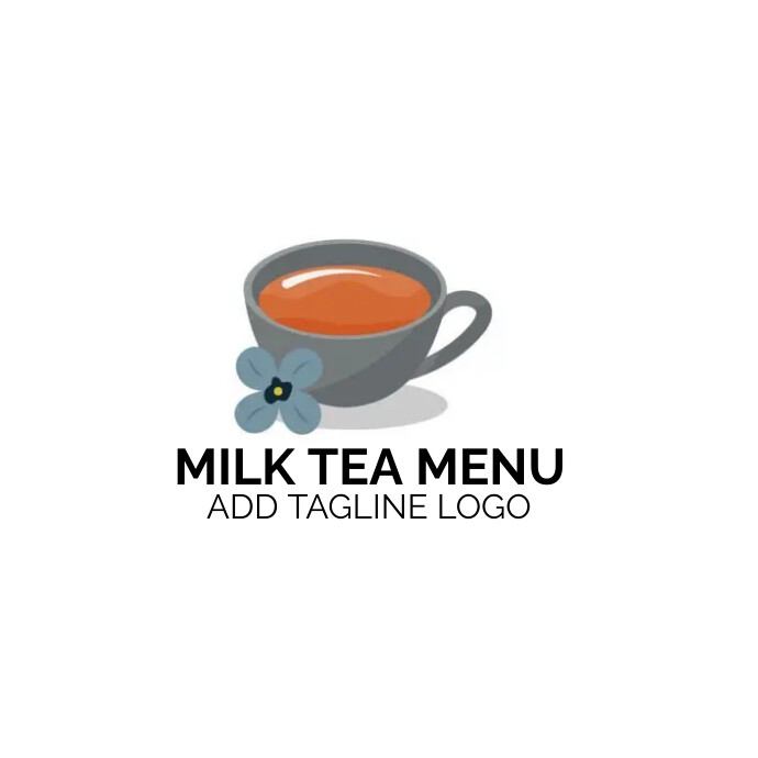 MILK TEA MENU Templat | PosterMyWall