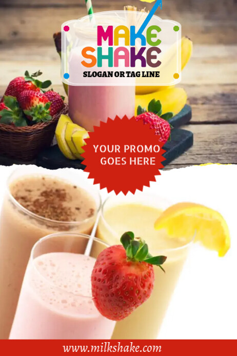 milkshake Template | PosterMyWall
