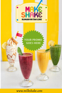 milkshake Template | PosterMyWall