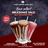 milkshake sale Template | PosterMyWall