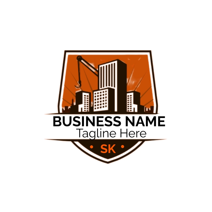 Mills construction logo Template | PosterMyWall