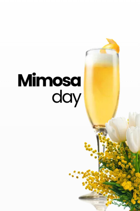 Mimosa Day Poster Template | PosterMyWall