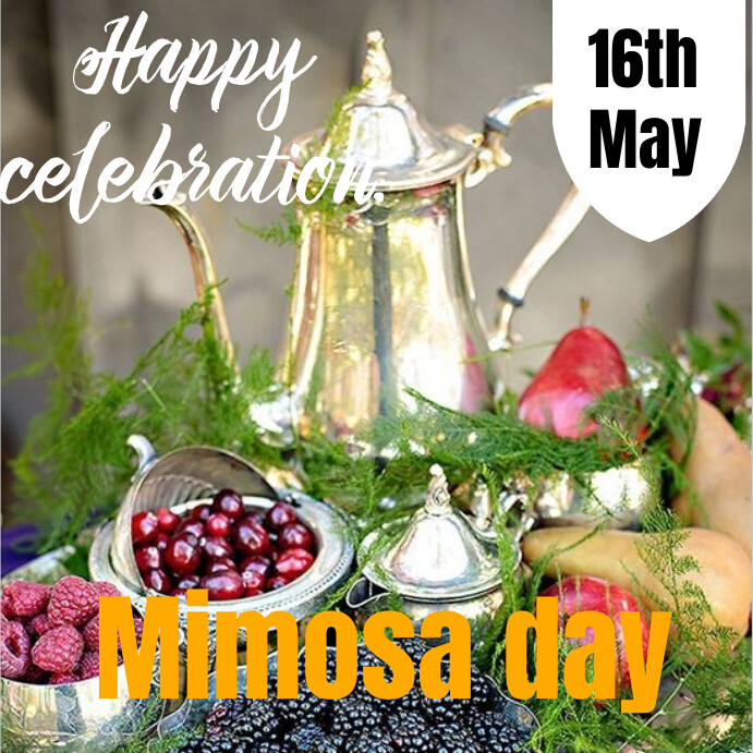 Mimosas day template | PosterMyWall