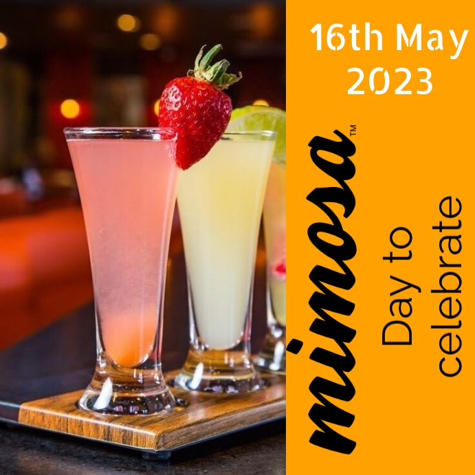 Mimosas day template | PosterMyWall