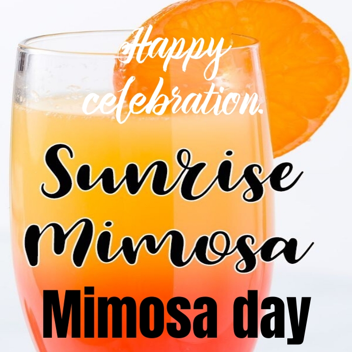 Mimosas day template | PosterMyWall