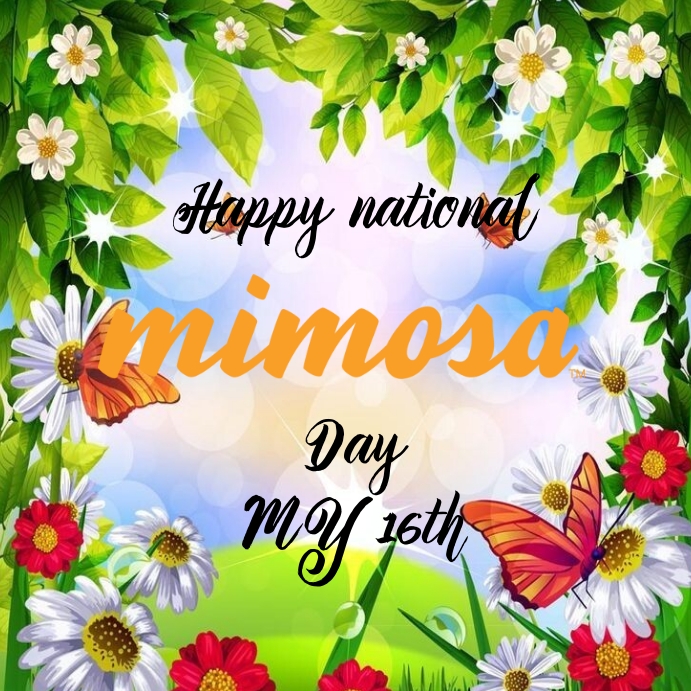 Mimosas day template | PosterMyWall