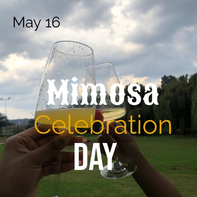 Plantilla de Mimosas day template | PosterMyWall