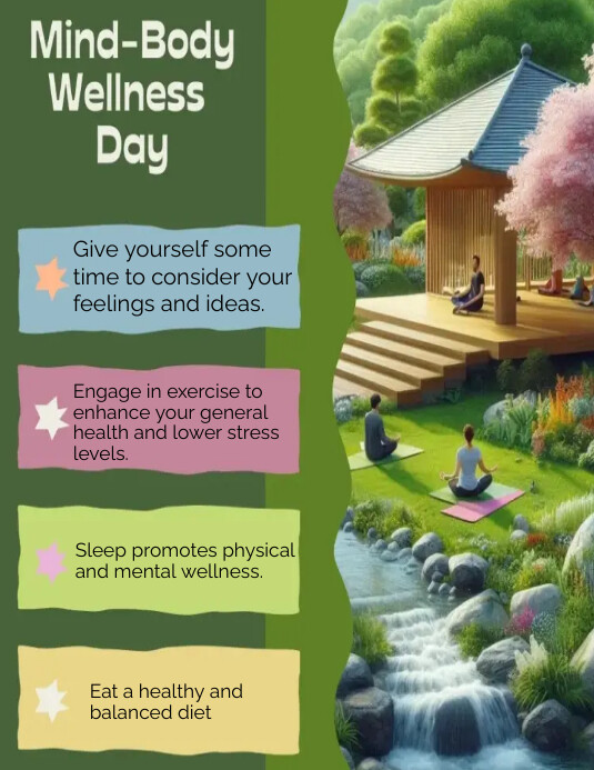 Plantilla de Mind-Body Wellness | PosterMyWall