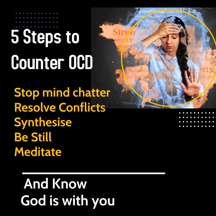 mind health, 5 steps to counter OCD Template | PosterMyWall