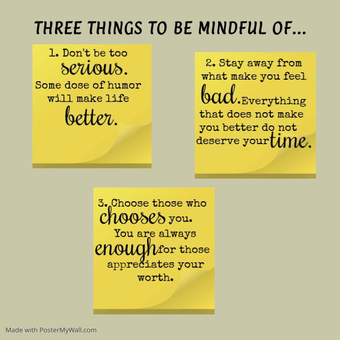 Mindful Template | PosterMyWall
