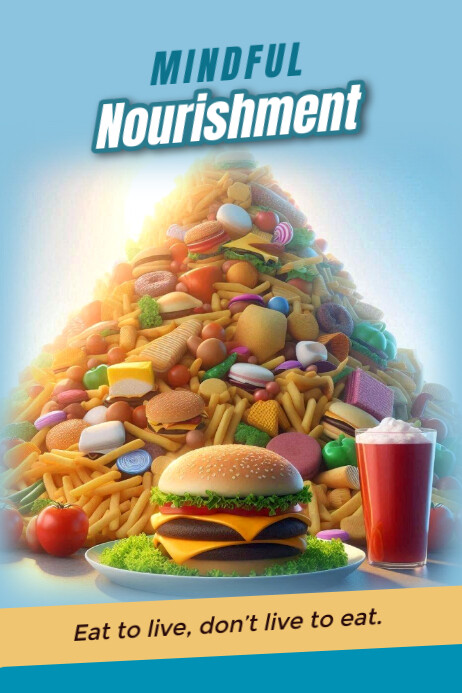 Copy of Mindful nourishment | PosterMyWall