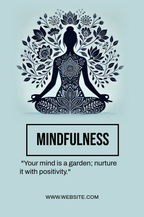 MINDFULNESS Template | PosterMyWall