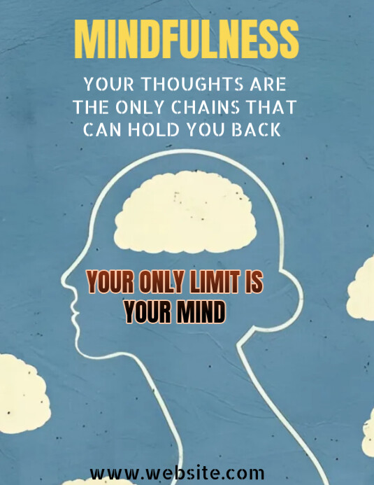 Mindfulness Template | PosterMyWall