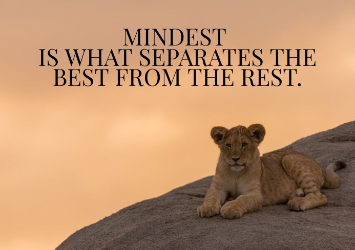 MINDSET AND REST QUOTE TEMPLATE | PosterMyWall