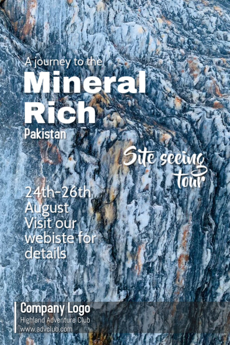 Minerals Template | PosterMyWall