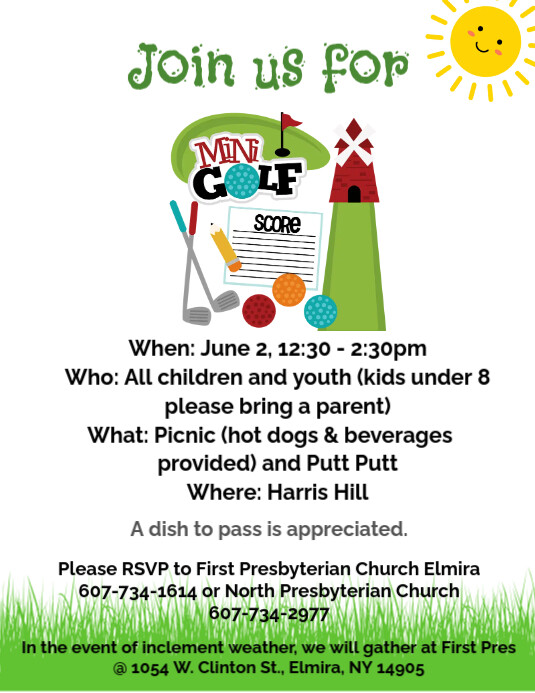 Copy of Mini Golf Event Invitation | PosterMyWall