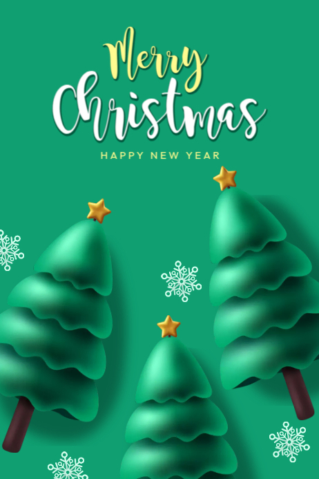 Minimal Christmas Card Template | PosterMyWall