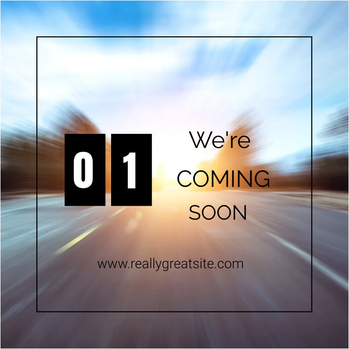 Modèle Minimal Coming Soon Instagram Post | PosterMyWall