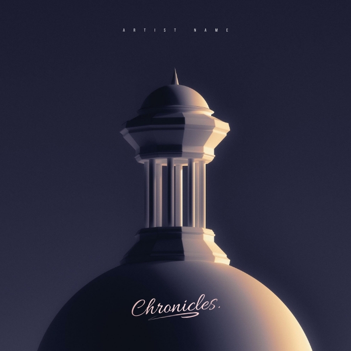 Minimal Cover/Poster Template | PosterMyWall