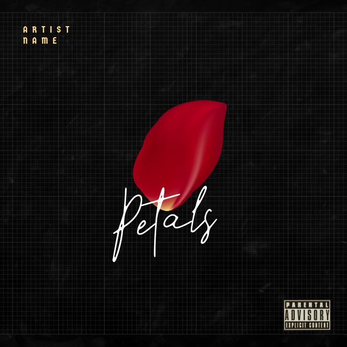 Minimal Modern Album cover Template | PosterMyWall