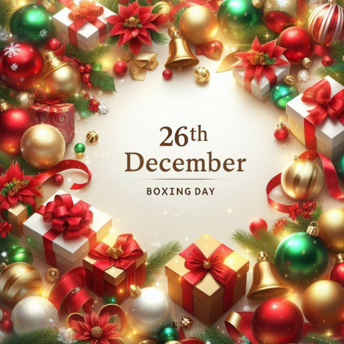 Minimalist Boxing Day Design 2025 Design Template | PosterMyWall