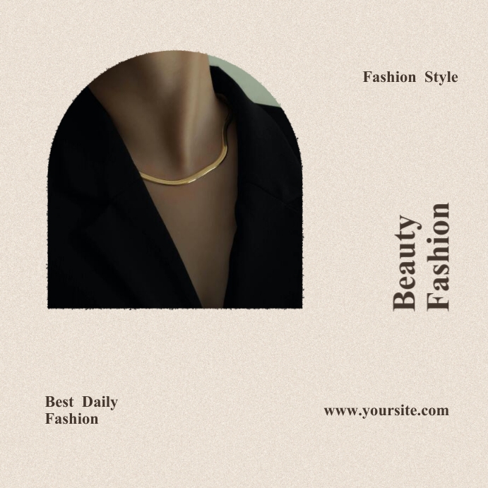Minimalist Fashion Style Ads Template | PosterMyWall