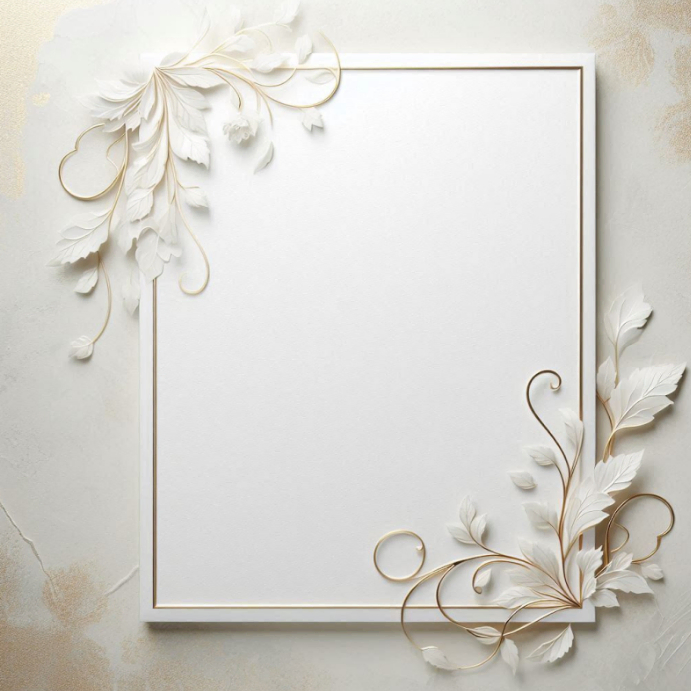 Minimalist Gold Banner Ornament Background Template | PosterMyWall