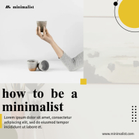 Minimalist Style Ads Template | PosterMyWall