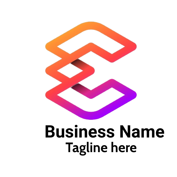 Minimalist tech business logo Template | PosterMyWall