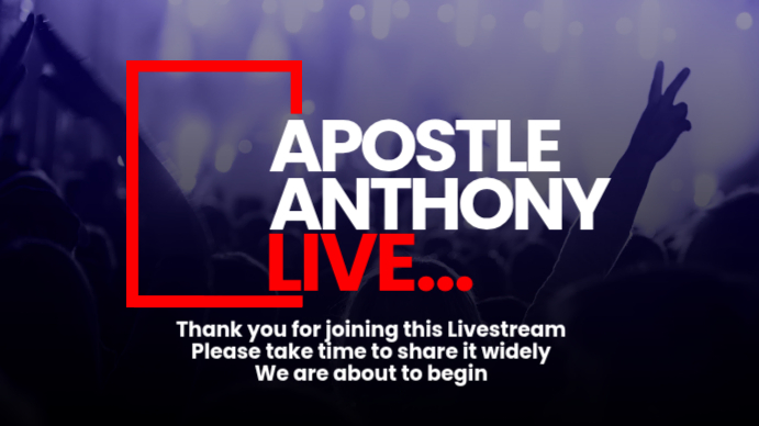 Minimalistic Church Livestream Starting Soon Youtube Thumbnail Template ...