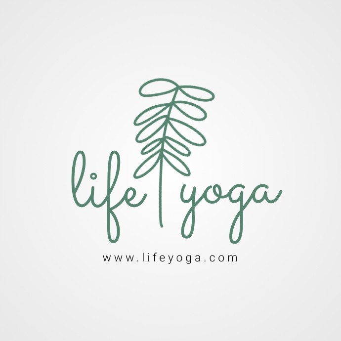 Minimalistic yoga logo template free | PosterMyWall