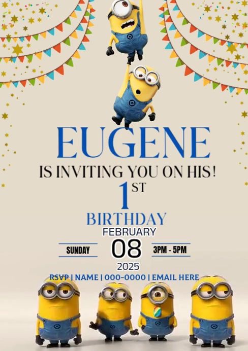 Copy of MINIONS | PosterMyWall