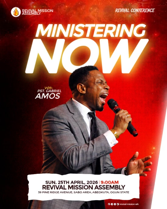 Plantilla de Ministering Now Church poster Instagram Portrait Video ...