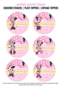 Minnie mouse Template | PosterMyWall